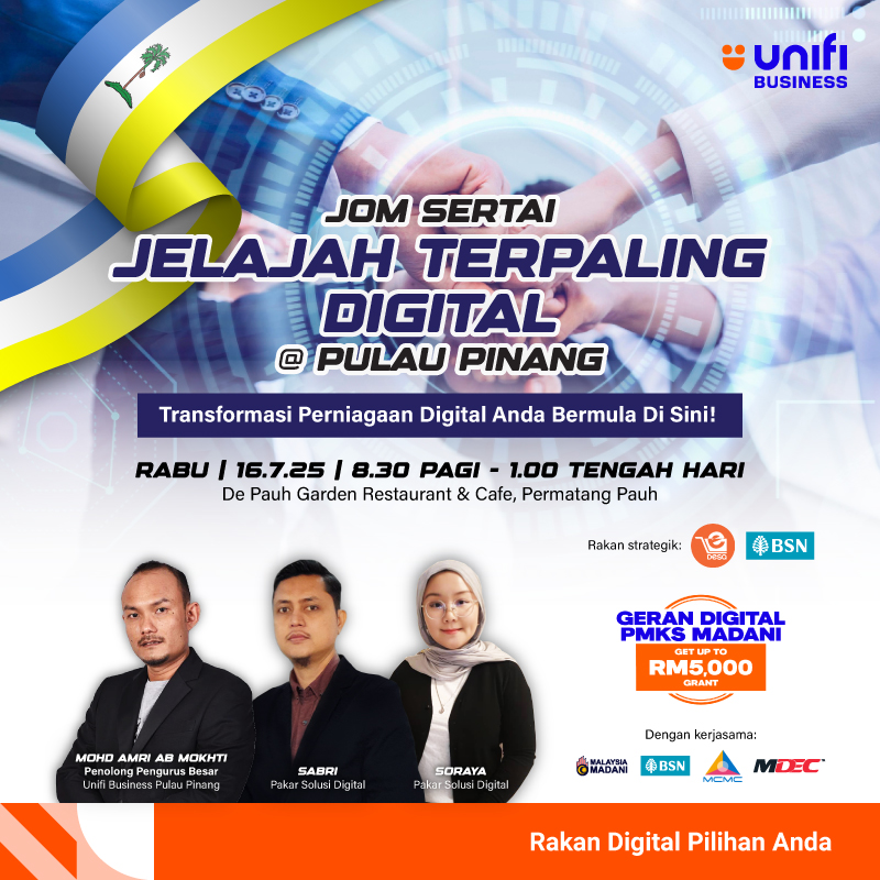 Siri Jelajah Terpaling Digital @ Pulau Pinang | UBC